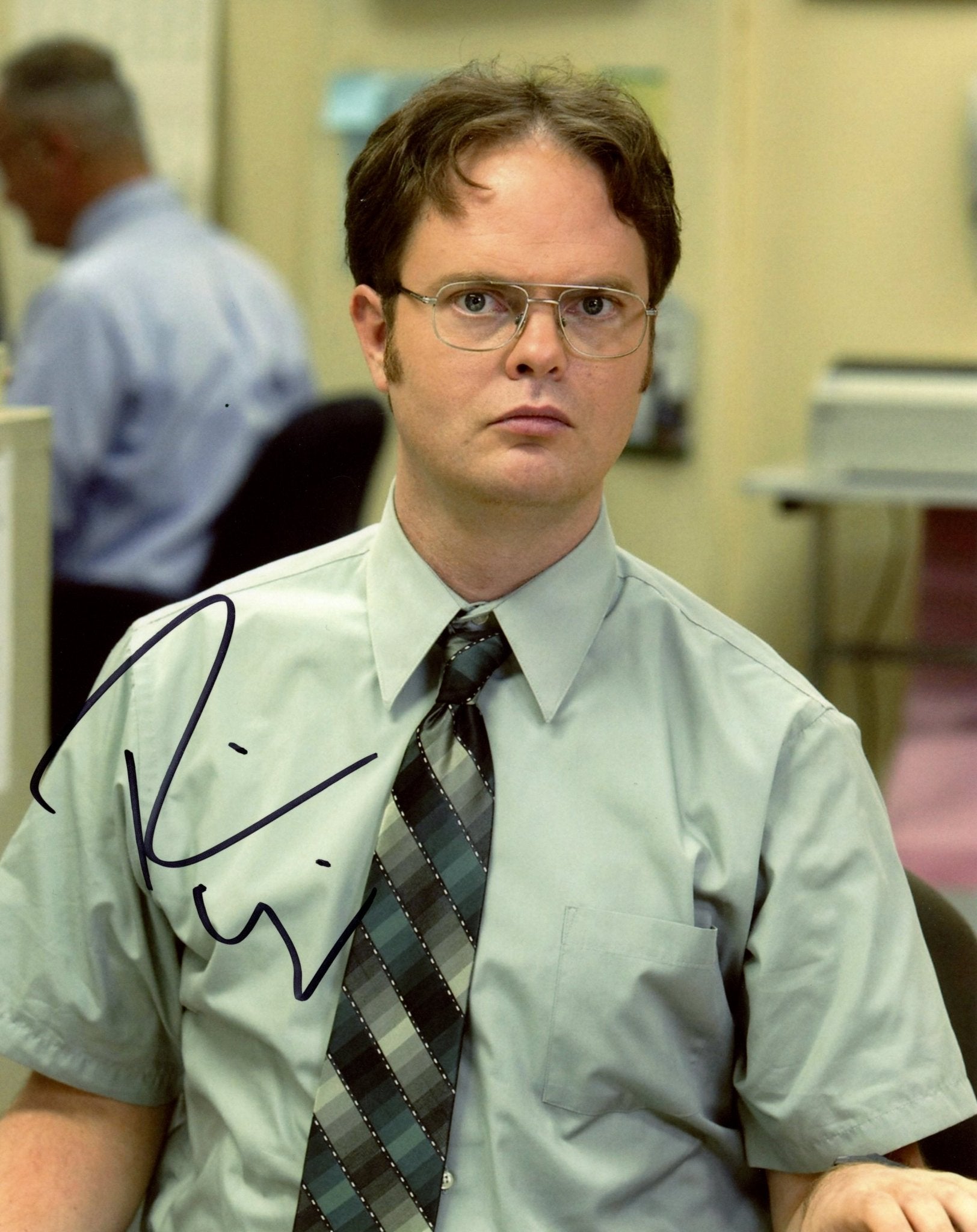 Rainn Wilson The Office 8x10 Signed Photo JSA Certified Autograph rainn-wilson-the-office-8x10-signed-photo-jsa-certified-autograph
