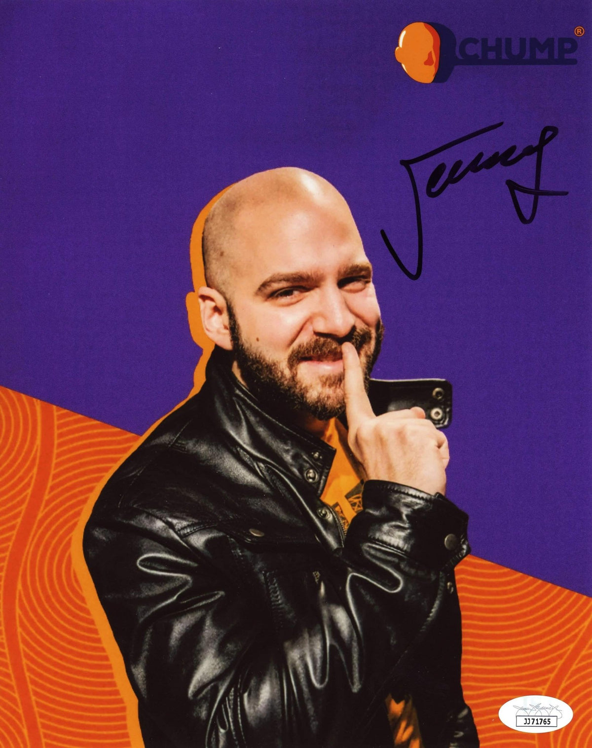 Jeremy Dooley Chump 8x10 Photo Signed JSA Certified Autograph