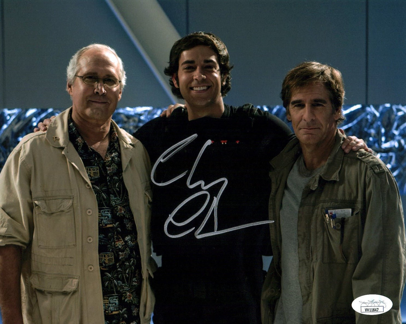 Chevy Chase Chuck 8x10 Signed Photo JSA Certified Autograph