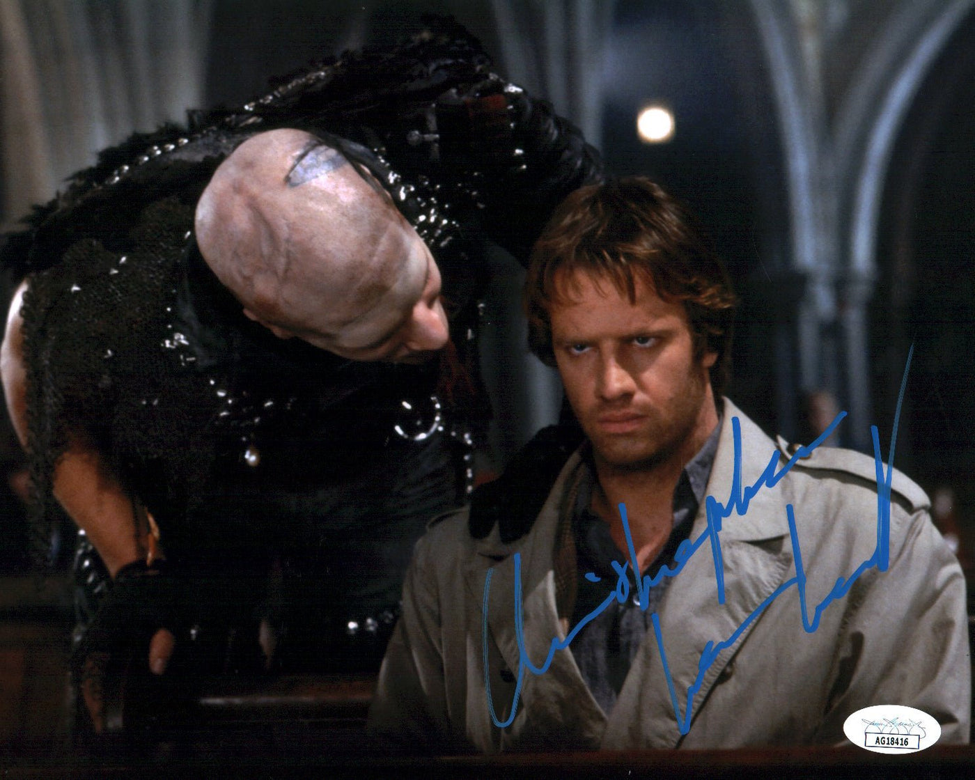 Christopher Lambert Highlander 8x10 Signed Photo JSA COA Certified Aut