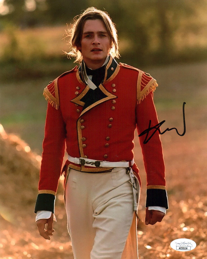 Rupert Friend Pride and Prejudice 8x10 Signed Photo JSA COA Certified