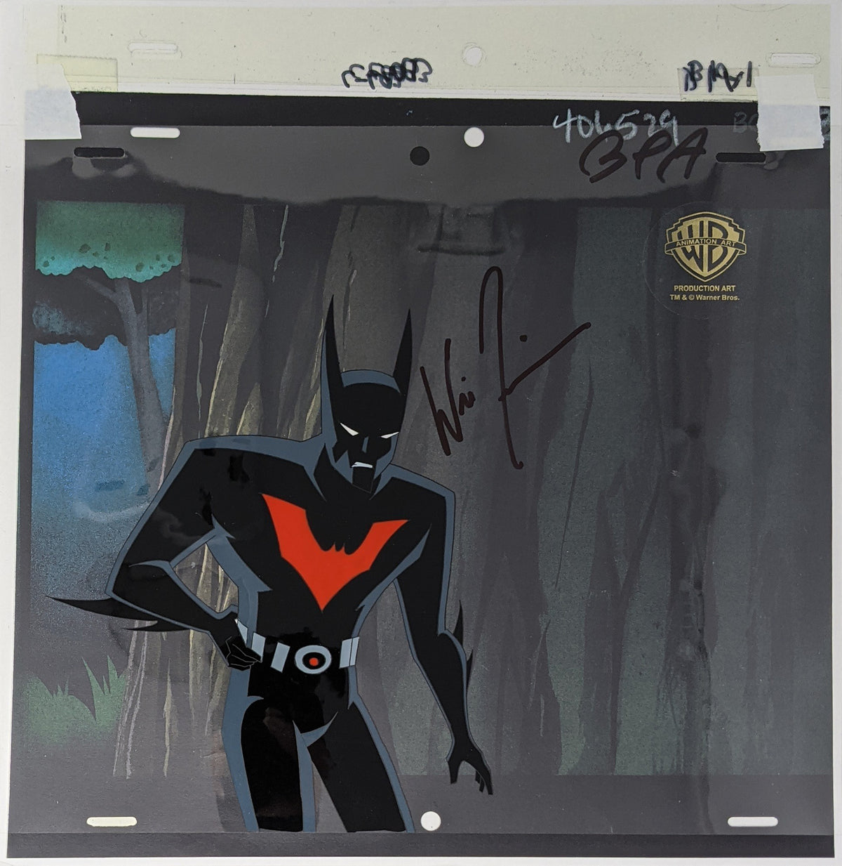 Batman Animation Cels