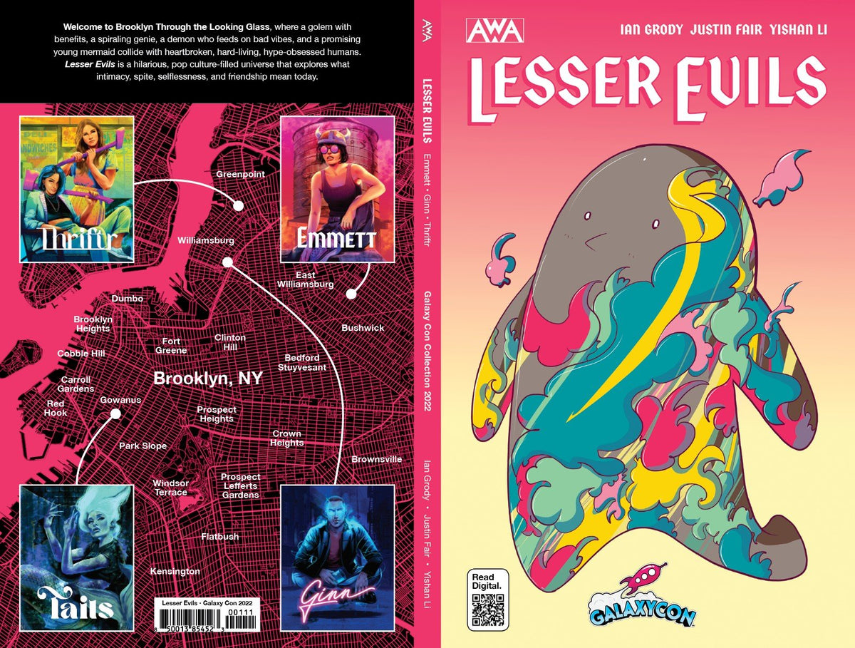 Lesser Evils #1 GalaxyCon Exclusive Variant Comic Book